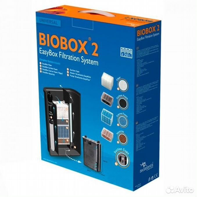 Фильтр внутренний aquatlantis biobox 2 б/у