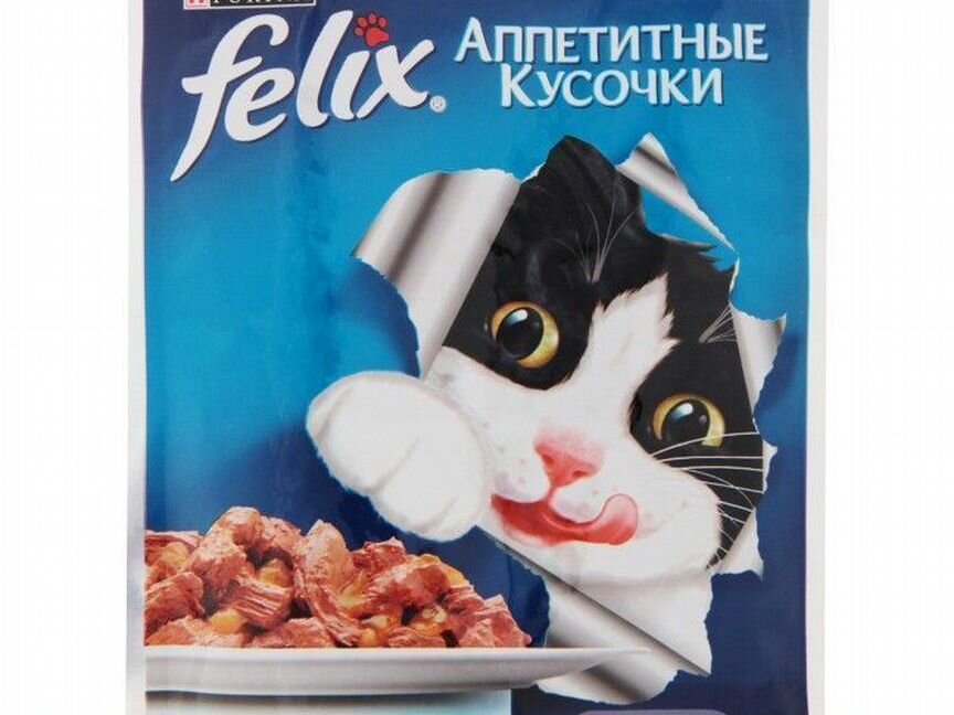 Кошачий корм влажный