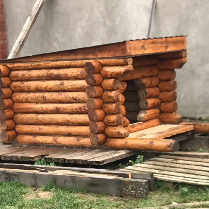 Будка для большой собаки утепленная