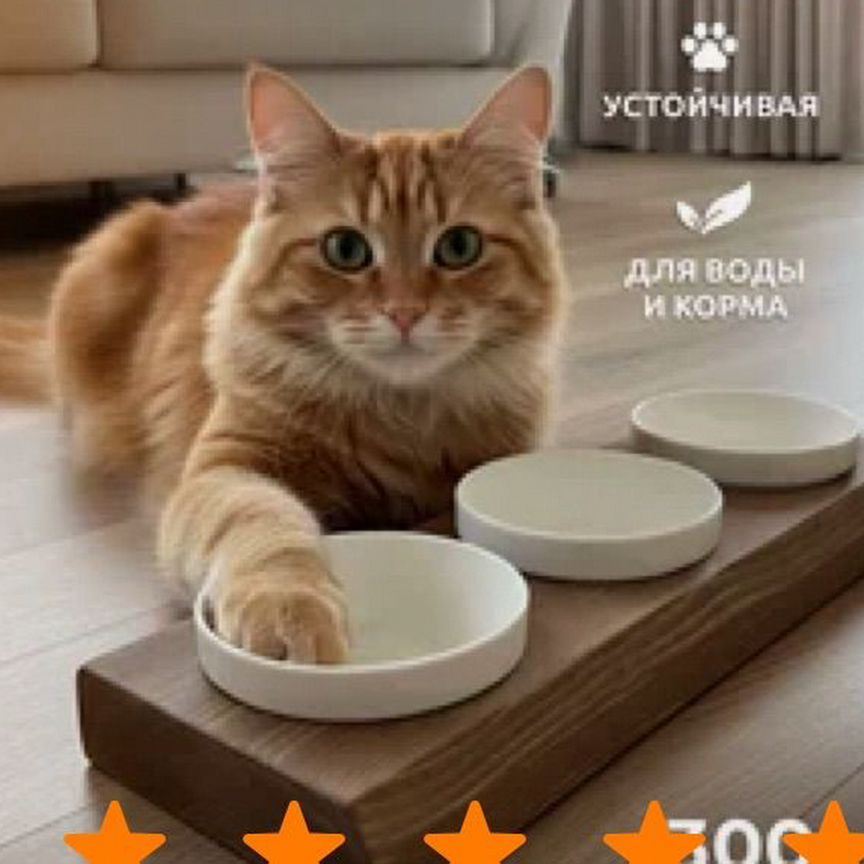 Миска для животных 3 шт