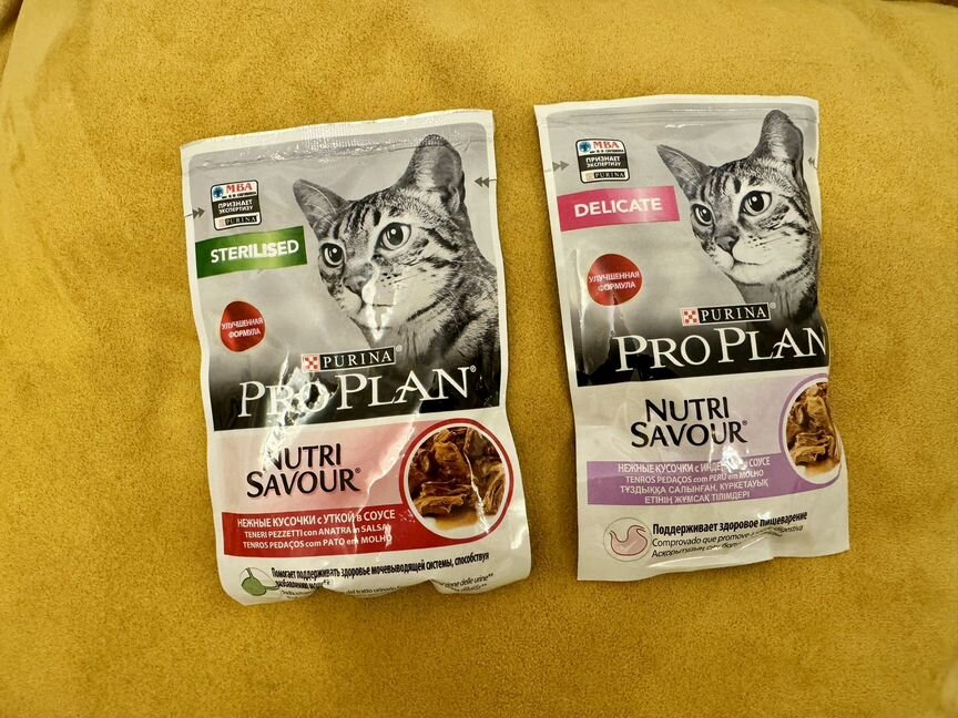Влажный корм Pro Plan Nutri Savour в соусе 85гр