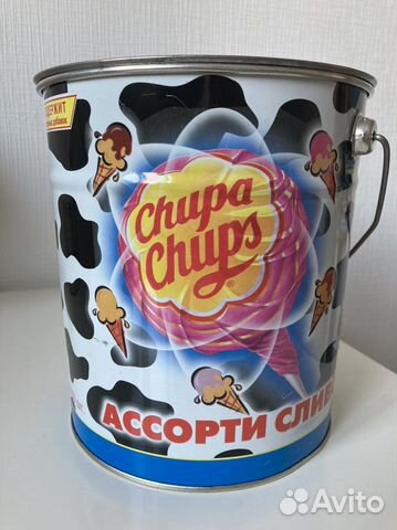 Ведро из под карамели чупа чупс купить в Санкт-Петербурге | Хобби и ...