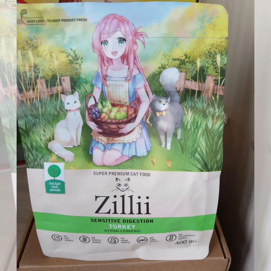 Корм для кошек Zillii