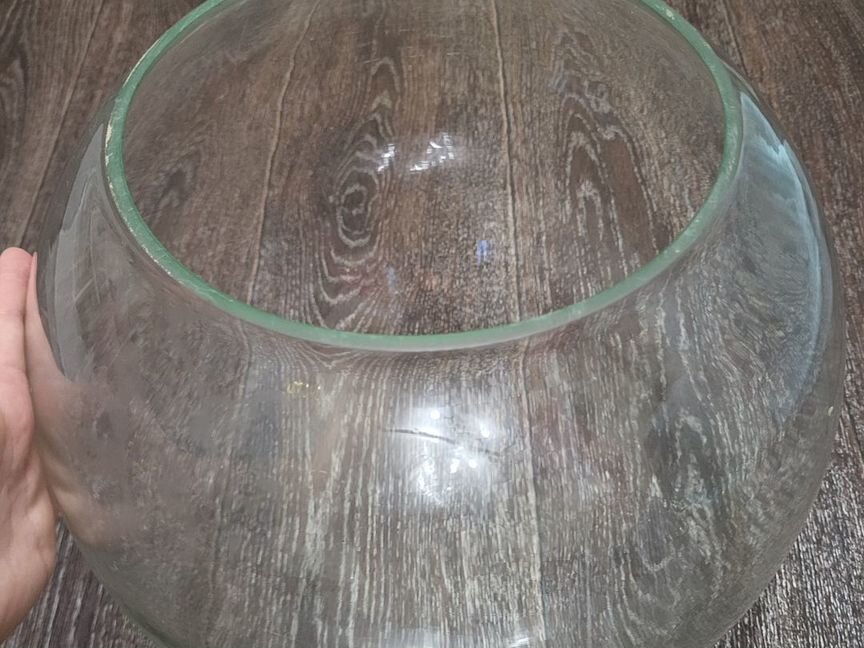 Стеклянная сфера/аквариум 20 л (34 см диаметр)