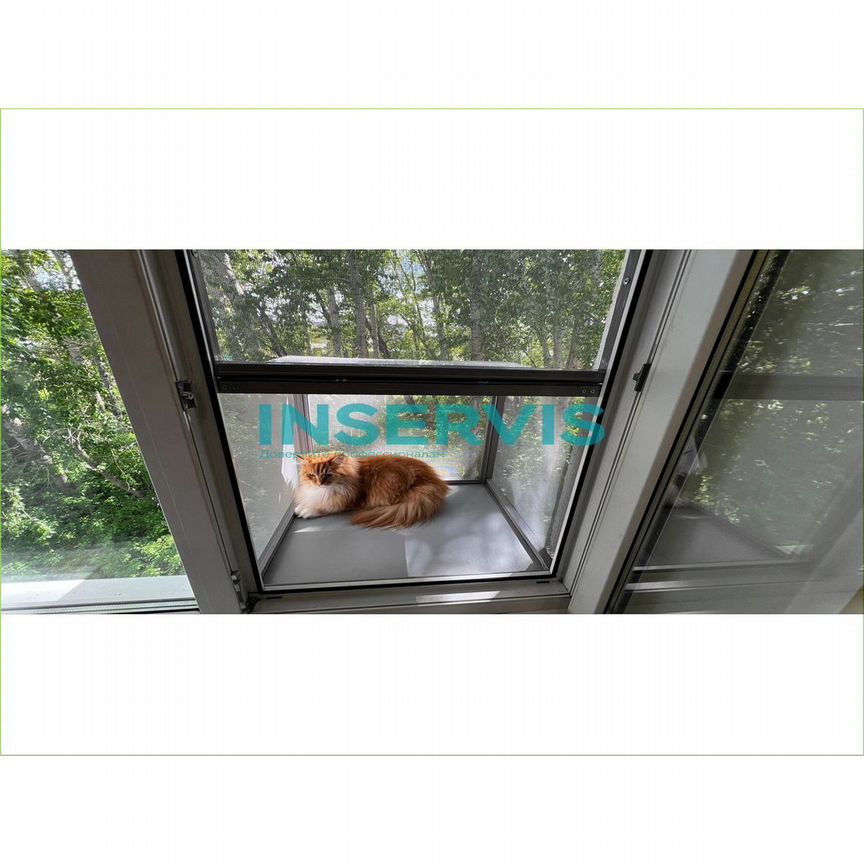 Защитная москитная сетка выдерживает 150кг