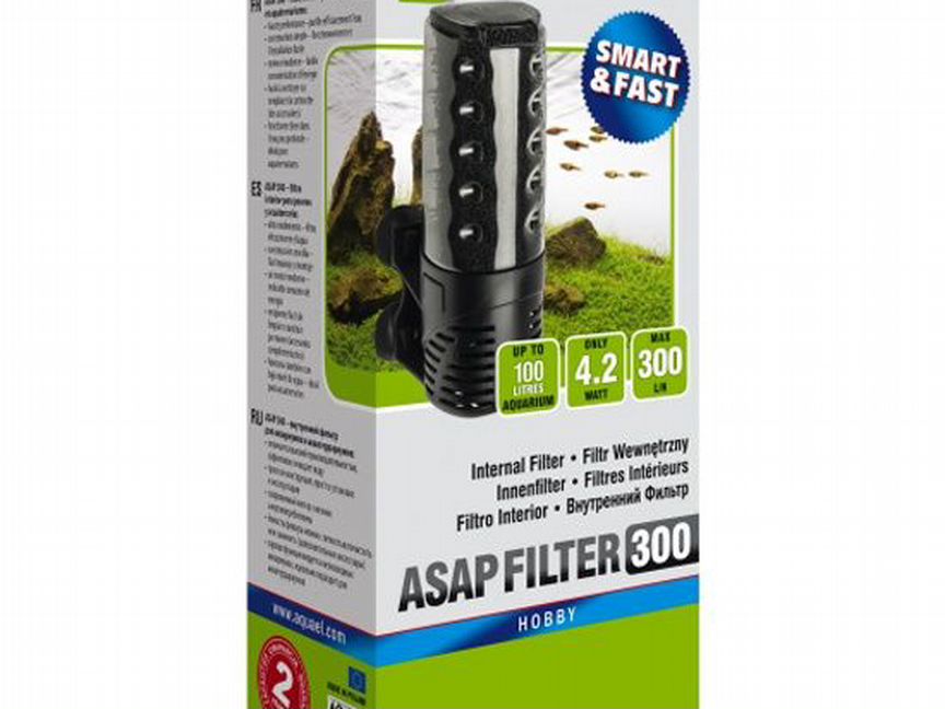 Внутренний фильтр Aquael asap filter 300