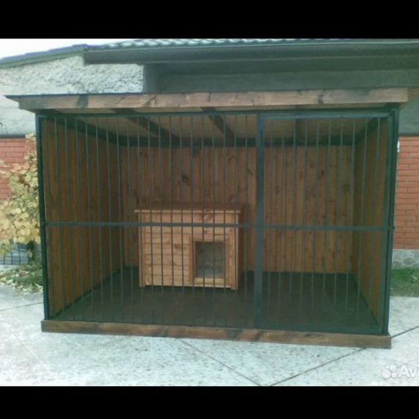 Вальеры для собак уличные