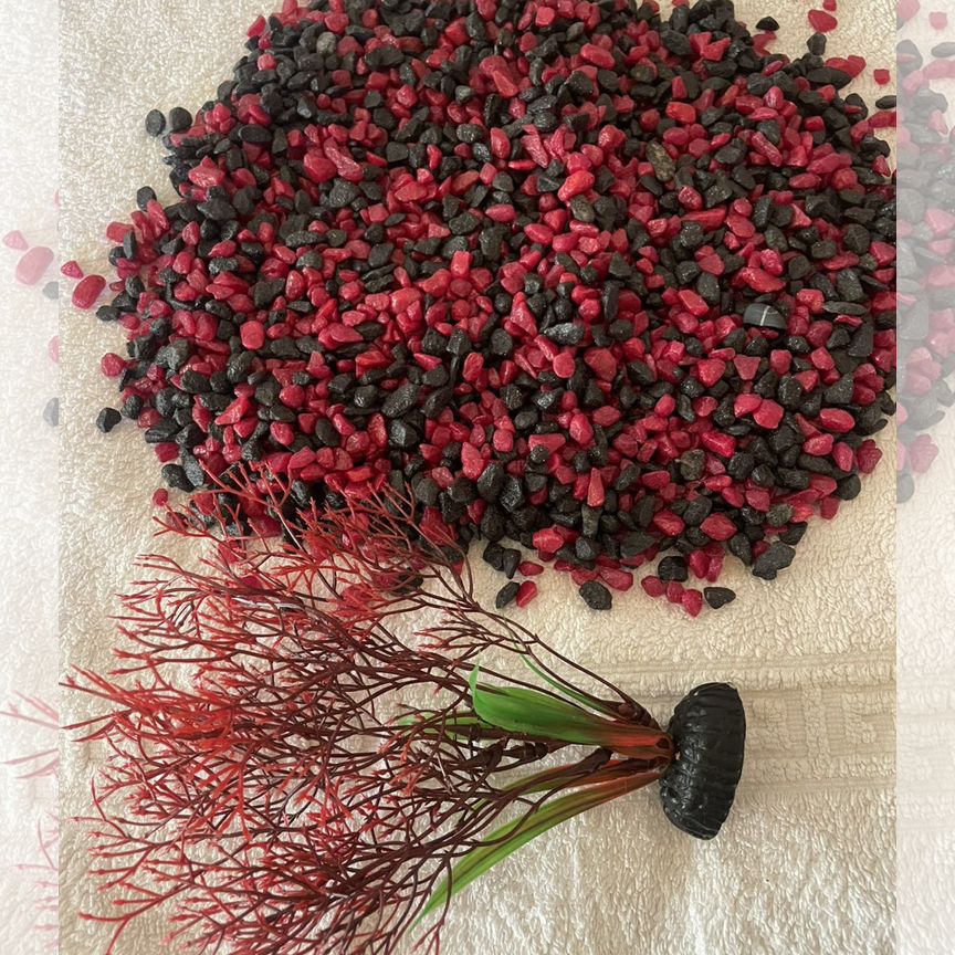 Грунт для аквариума, декор