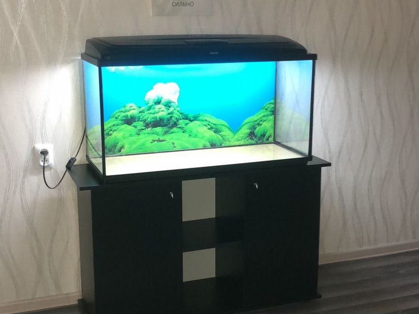 Аквариум с тумбой 200 литров,фирмы aquael