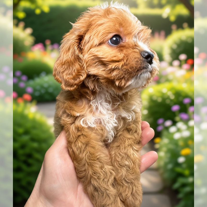 Кавапу, щенок