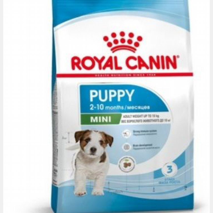 Корм для собак royal canin mini puppy