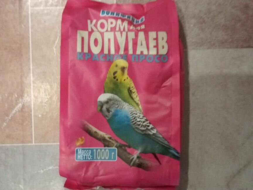 Корм для волнистых попугаев