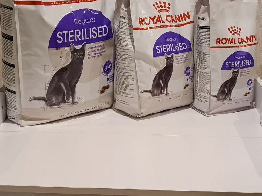 Корм для кошек royal canin sterilised