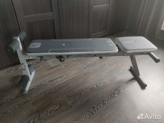 Скамья для жима и пресса Domyos купить в Ломоносове | Хобби и отдых | Авито