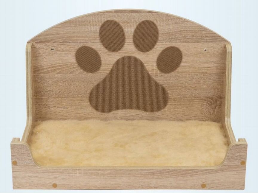 Настенная лежанка для кошек скайпарк