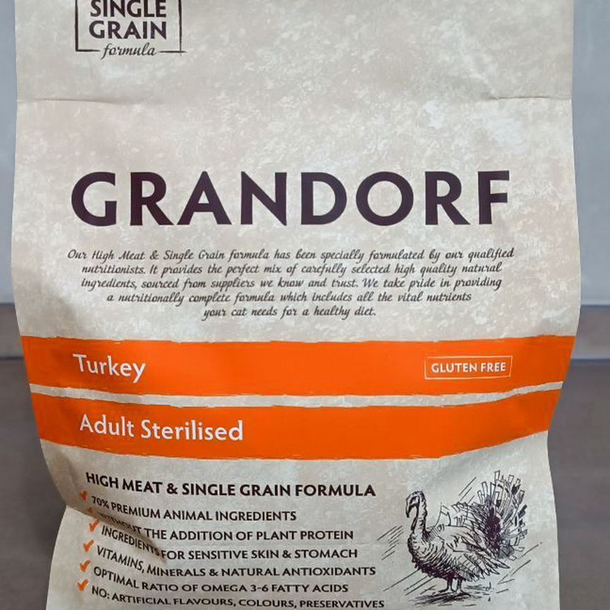 Корм для кошек Grandorf