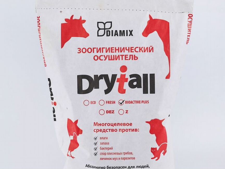 Осушитель подстилки Драйтол Фреш, 5 кг