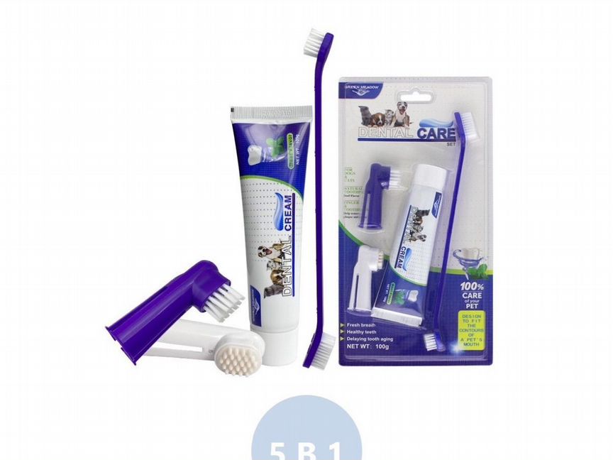 Набор по уходу за зубами для животных (опт)