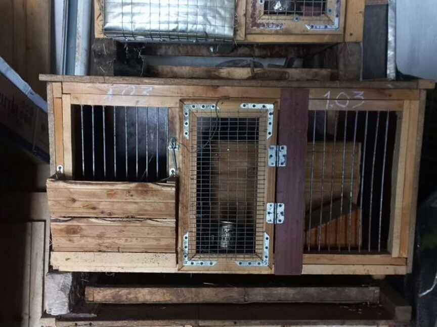 Клетки для кроликов бу