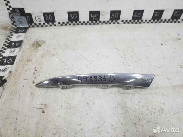 Молдинг хром переднего бампера правый Mercedes-Ben купить в Москве ...