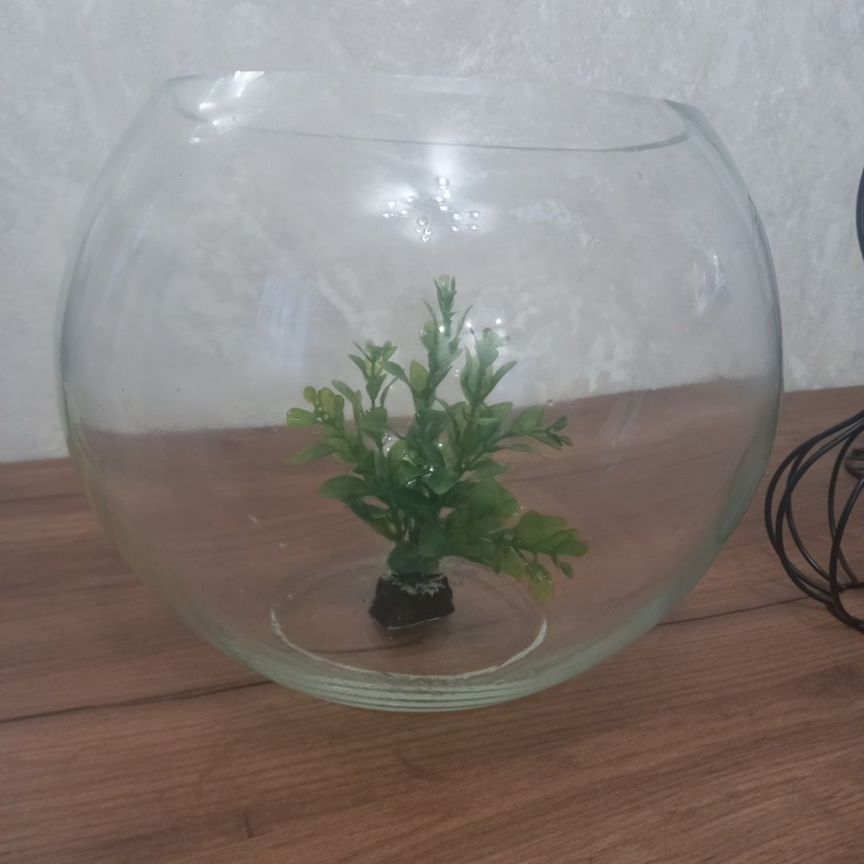 Аквариум круглый 8литов