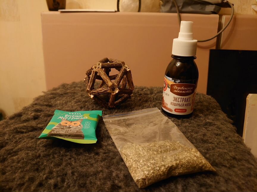 Набор для кошки (кошачья мята)