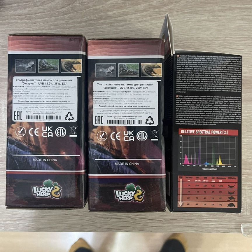 Ультрафиолетовая лампа для рептилий