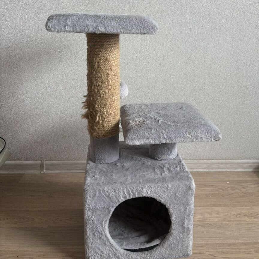 Когтеточка домик для кошки