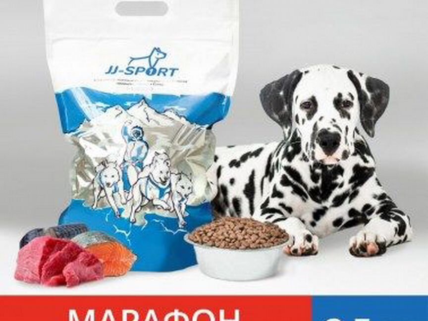 Корм для собак Живая сила JJ Sport марафон