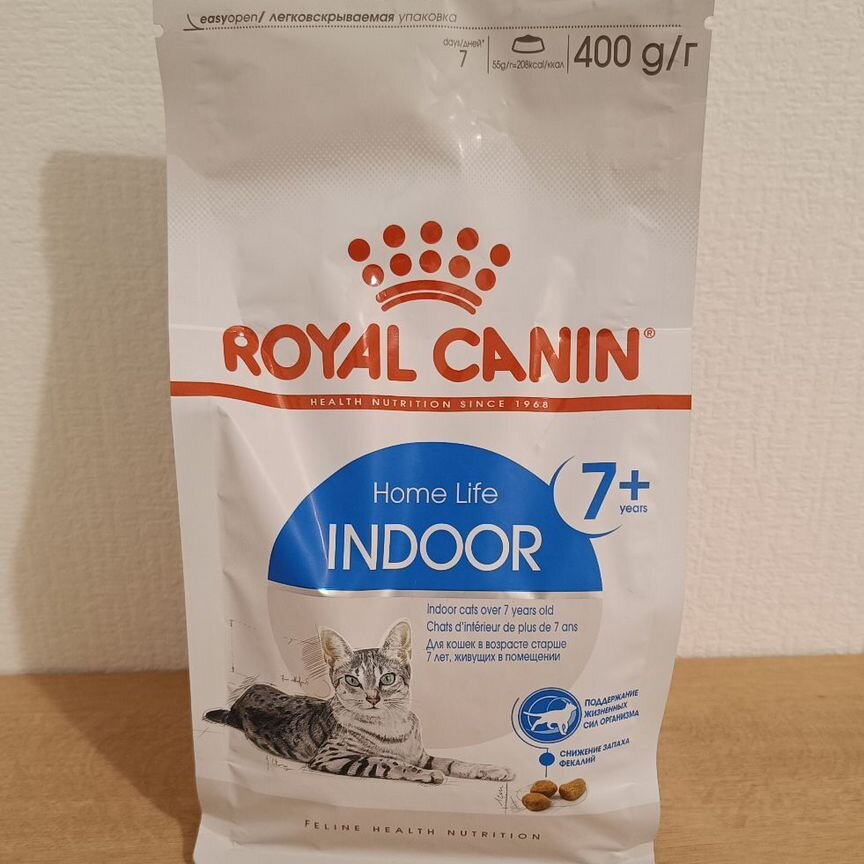 Корм для кошек Royal canin indoor 7  400 грамм