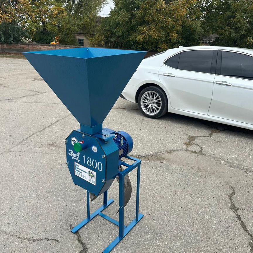 Зернодробилка на 380 v