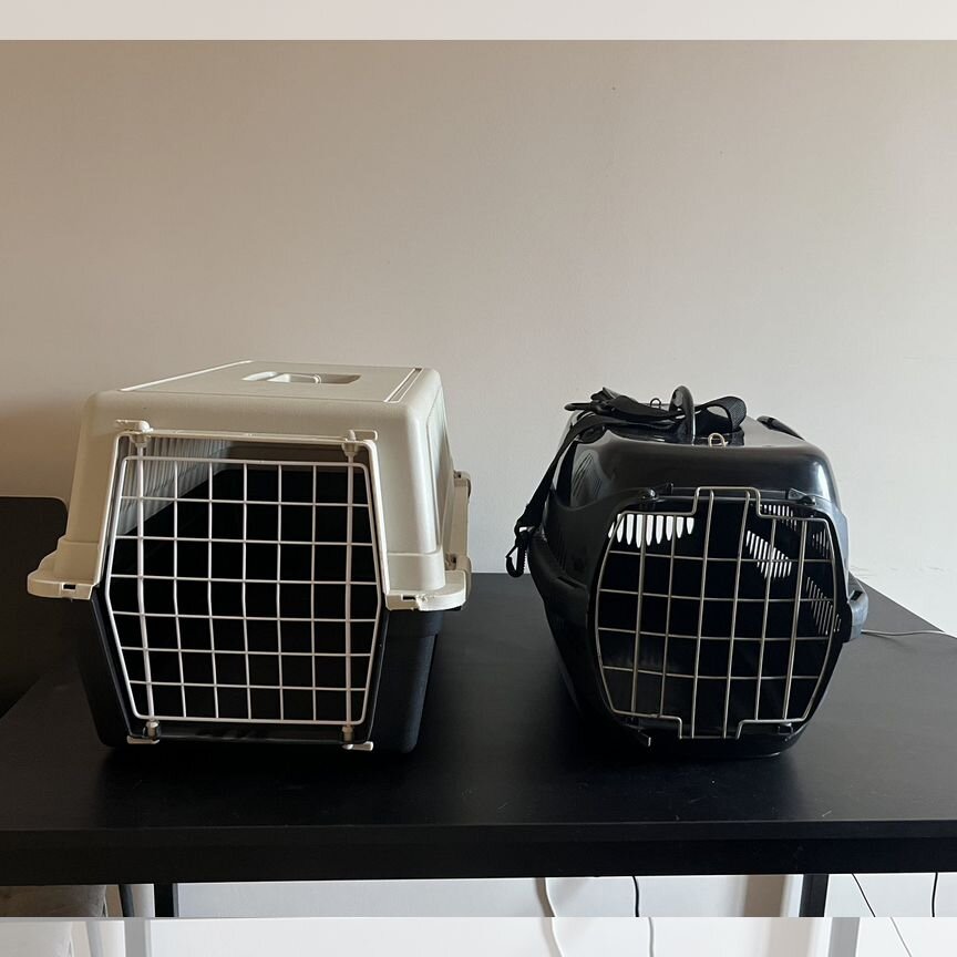 Переноска для животных пластиковая