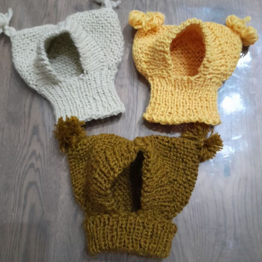 Шапка для собак мелких пород