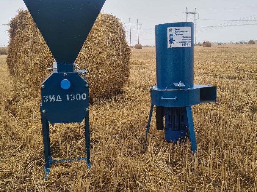 Сенорезка зернодробилка зид