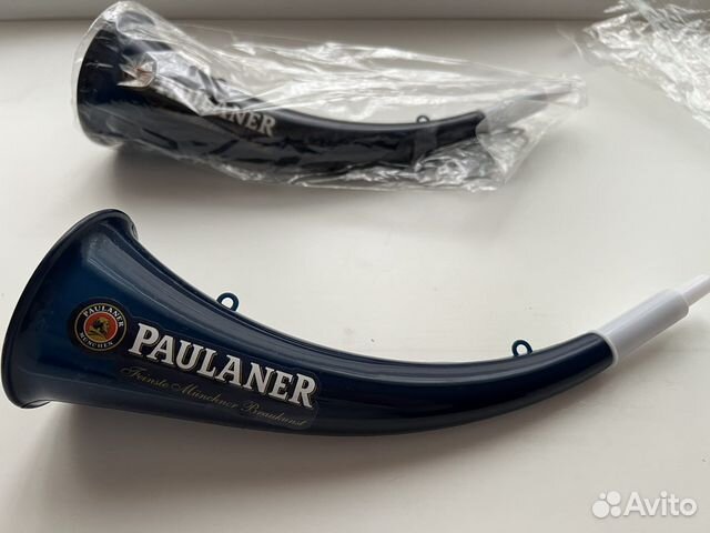 Рог пивной сувенир Paulaner купить в Москве | Хобби и отдых | Авито