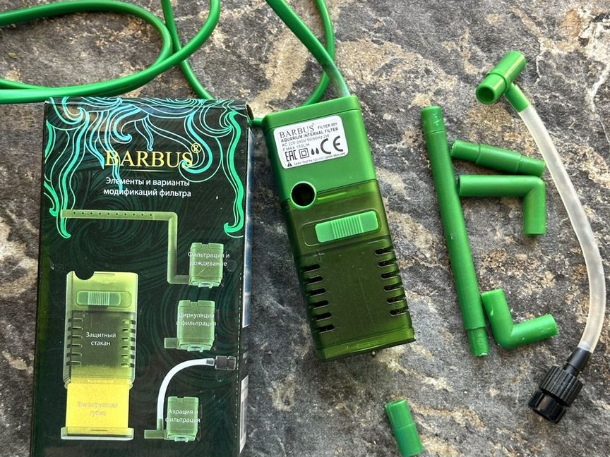 Аквариумный Фильтр Barbus с аэратором и флейтой