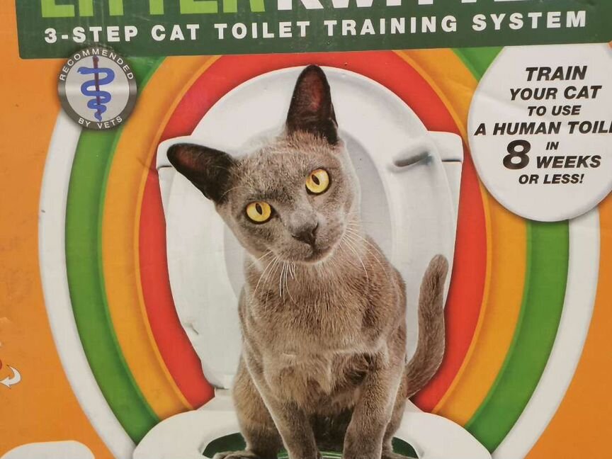 Система приучения кошек к унитазу