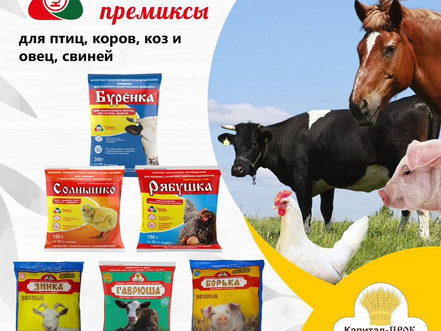 Премиксы капитал прок