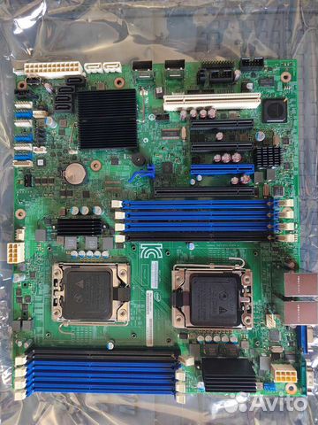 Серверная материнская плата Intel s2400sc купить в Санкт-Петербурге ...