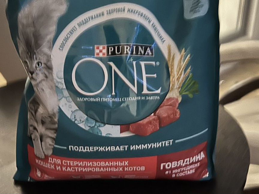 Purina one для кошек