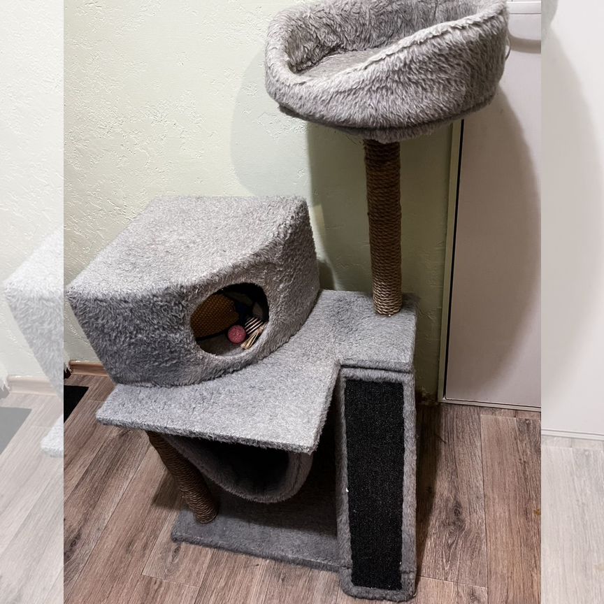 Игровой комплекс для кошек / когтеточка бу