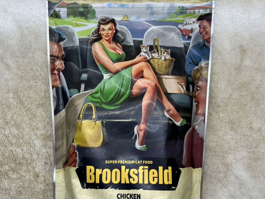 Корм brooksfield для котят, курица 400 гр