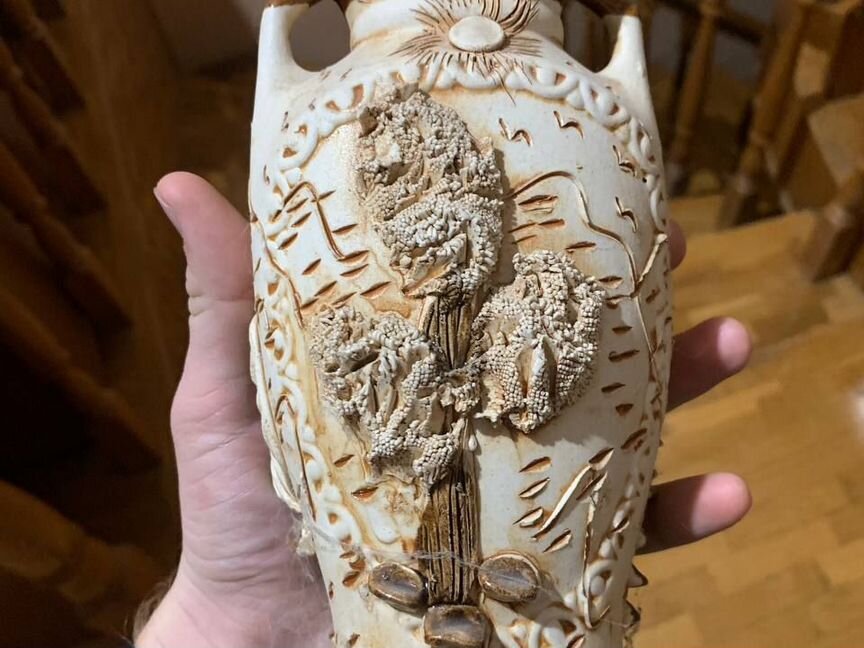 Декор для аквариума. Амфора