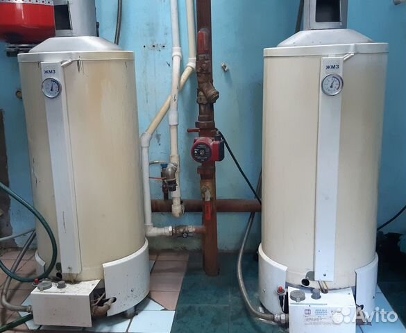 Газовый котел напольный бу жмз аогв-29 2 шт купить в Быково | Товары ...