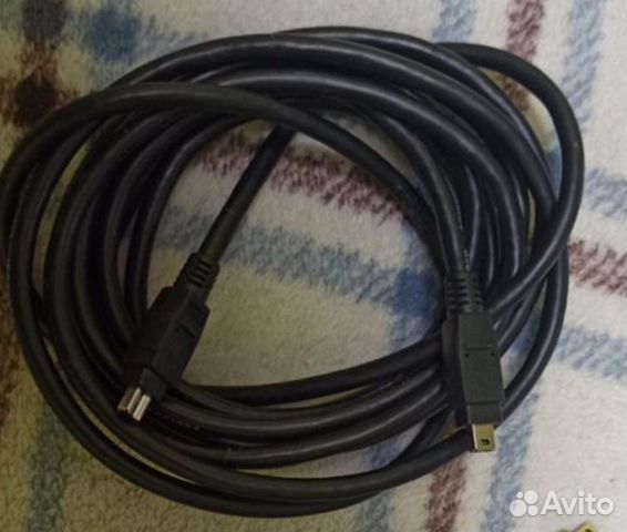 Кабель ieee 1394 4P (FireWire) "папа" - "папа" купить в Брянске ...