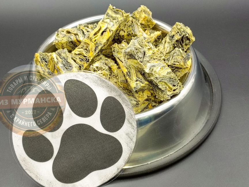 Угощения с пользой для собакенов из тресковой кожи