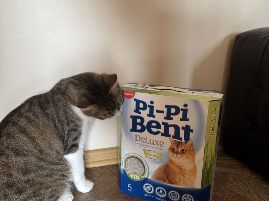 Наполнитель для кошек Pi pi bent deluxe