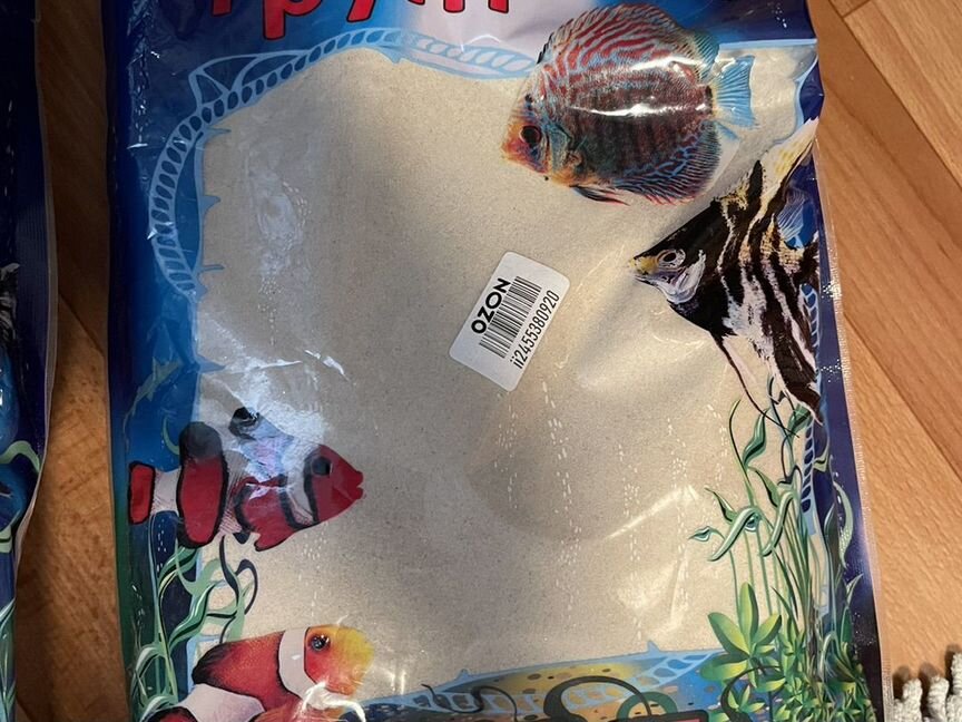 Песок для аквариума
