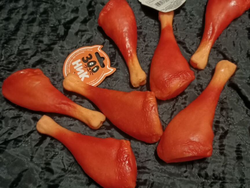 Игрушки для собак "Ножка куриная"