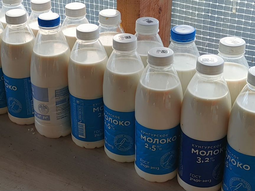 Хлеб и молочка скоту